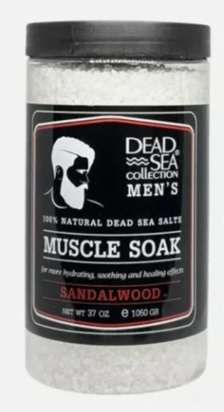 Grooming | 1 Dead Sea Collection Mens Muscle Soak Sandalwood 37 Oz ...